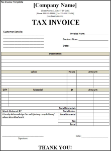 Key Elements in a Tax Invoice You Must Include | CaptainBiz