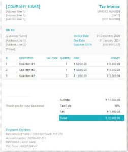 Create GST Invoice for Online Business | CaptainBiz