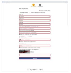 GST Registration Form Filling Guide – CaptainBiz