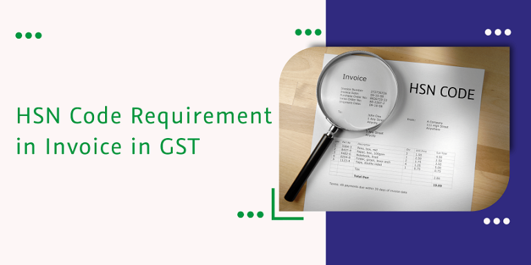 Enhancements to E-Way Bill System: HSN Code requirements