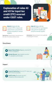 Rule 42 of CGST/SGST: ITC Reversal Explained | CaptainBiz